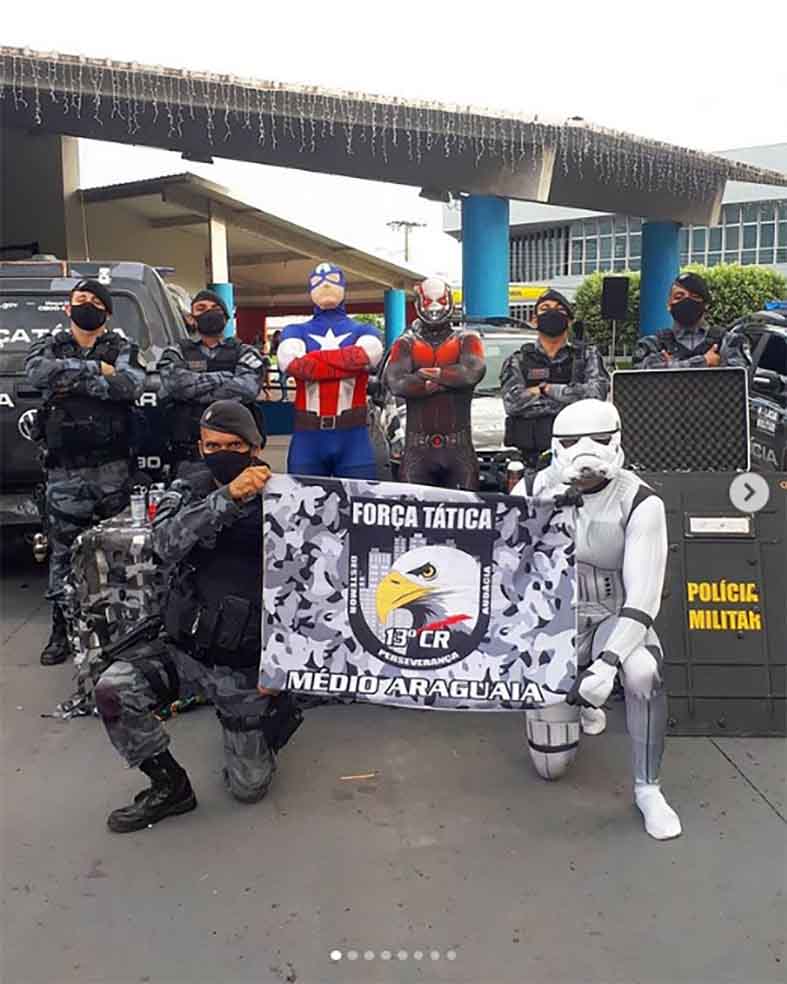 Força Tática fez entrega de brinquedos para crianças | Notícias ...